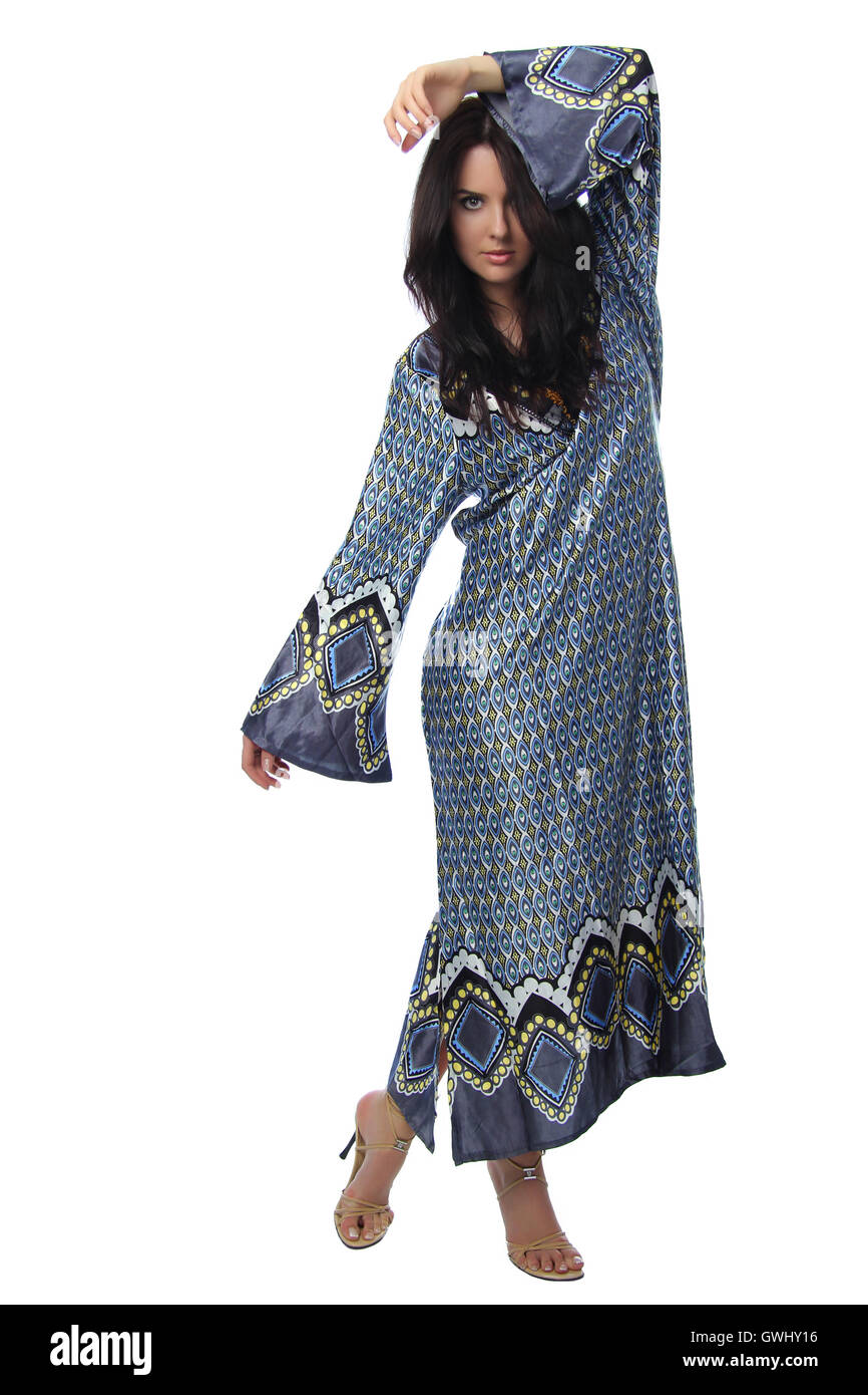 Sari length Cut Out Stock Images & Pictures - Alamy