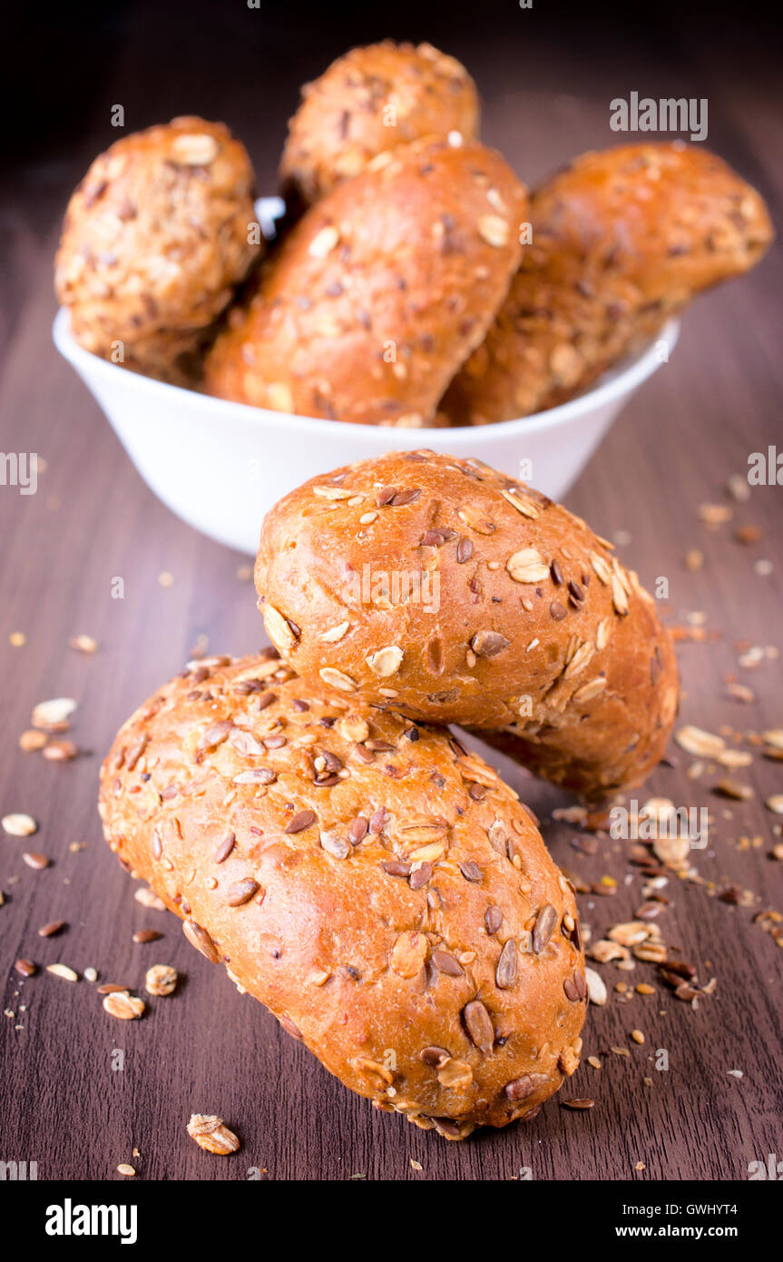 Small brown bread hi-res stock photography and images - Alamy