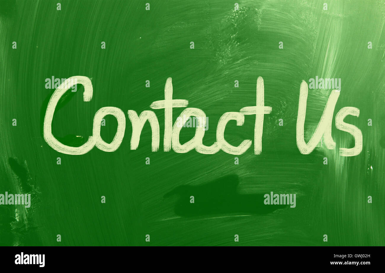 Contact Us Concept Stock Photo - Alamy