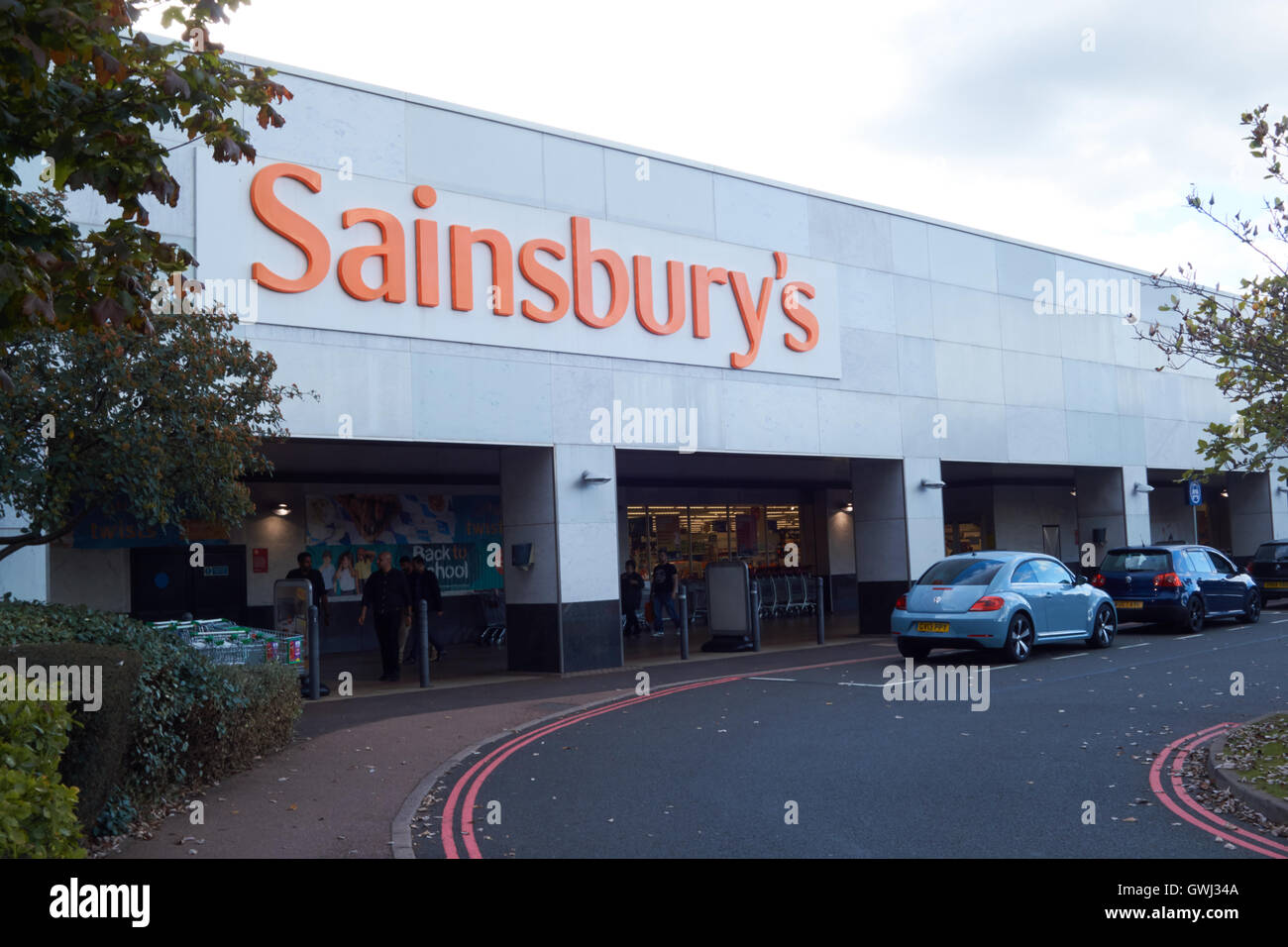 Sainsbury's. Merry Hill Brierley Hill West Midlands UK Stock Photo - Alamy