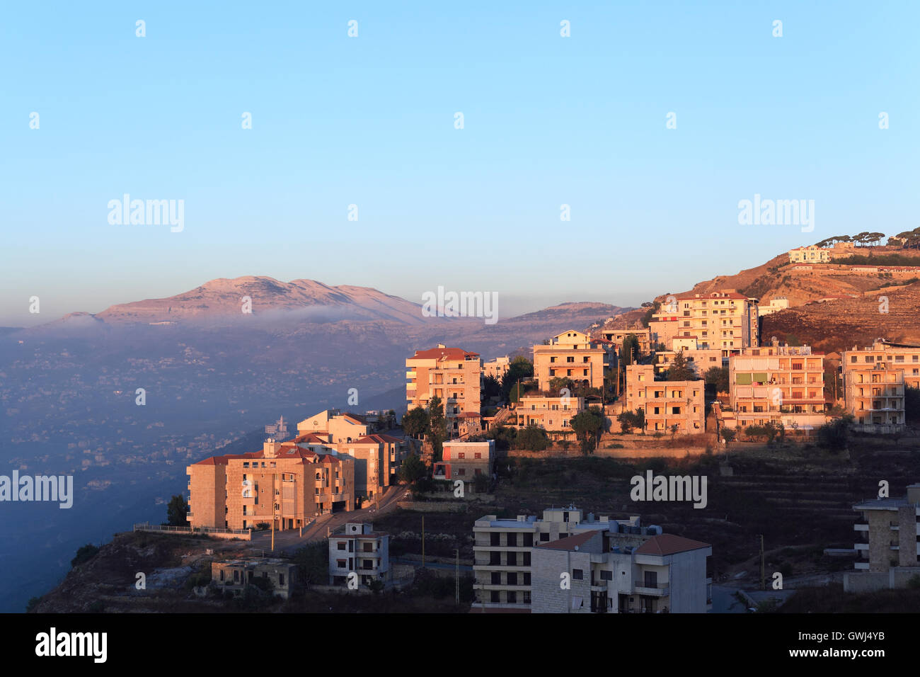 Lebanon mountain Landscape Stock Photo - Alamy