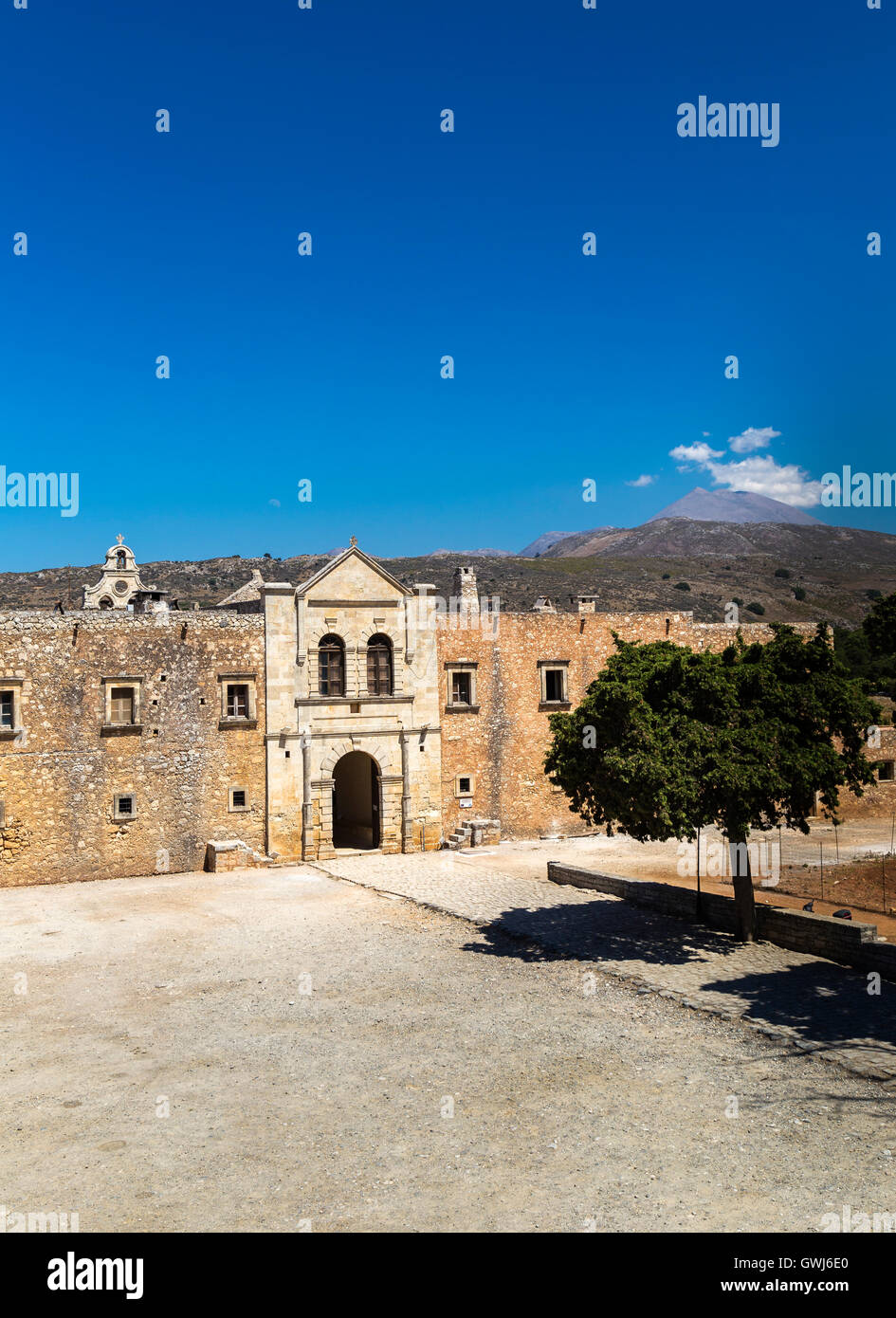 Arkadi monastery, Crete Stock Photo - Alamy