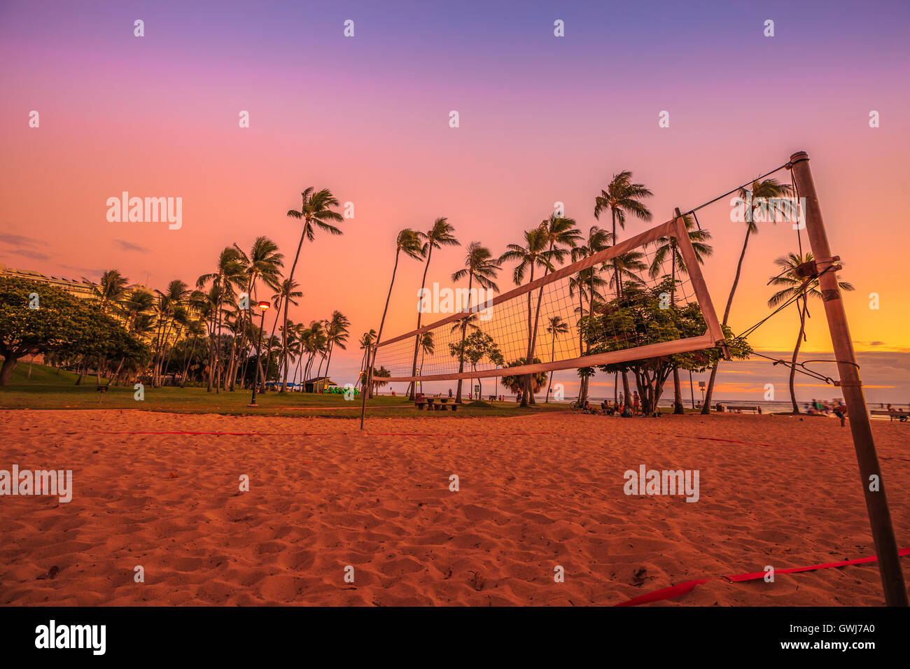 Fort DeRussy Beach Honolulu Stock Photo - Alamy