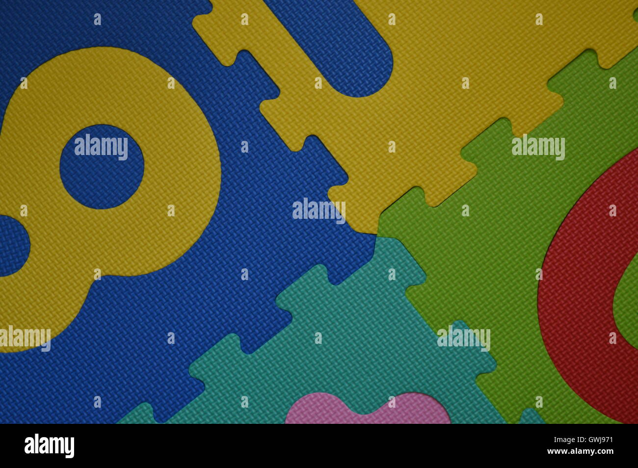 Kids foam play mat Stock Photo - Alamy