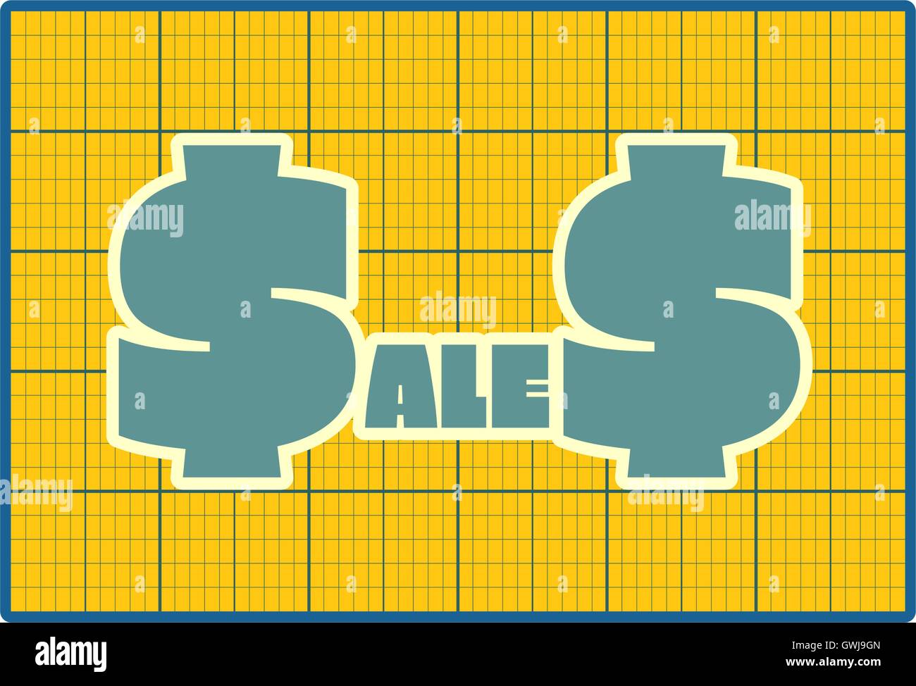 Sales draft design sticker Stock Vector Image & Art - Alamy