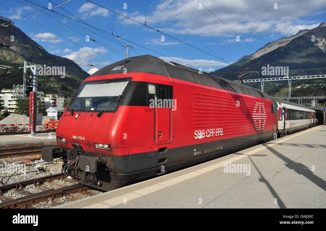 Swiss railways hi-res stock photography and images - Alamy