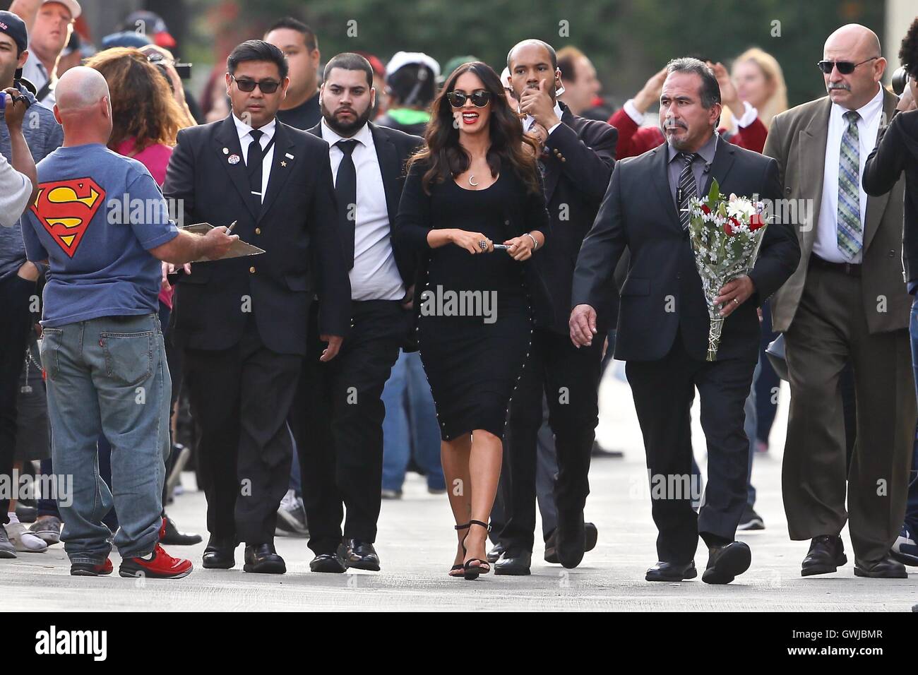 Megan Fox seen leaving the ABC studios after Jimmy Kimmel Live ...