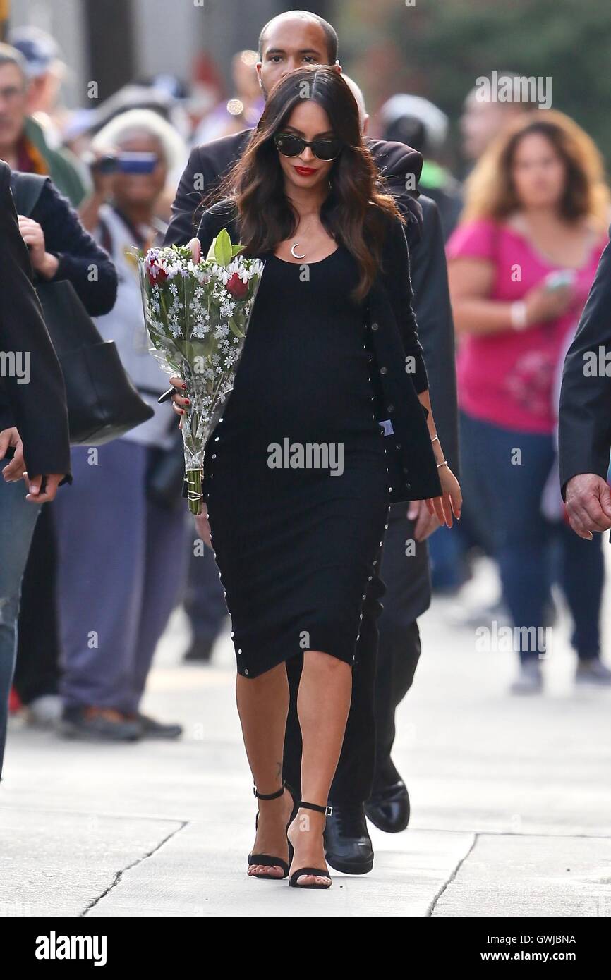 Megan Fox seen leaving the ABC studios after Jimmy Kimmel Live ...