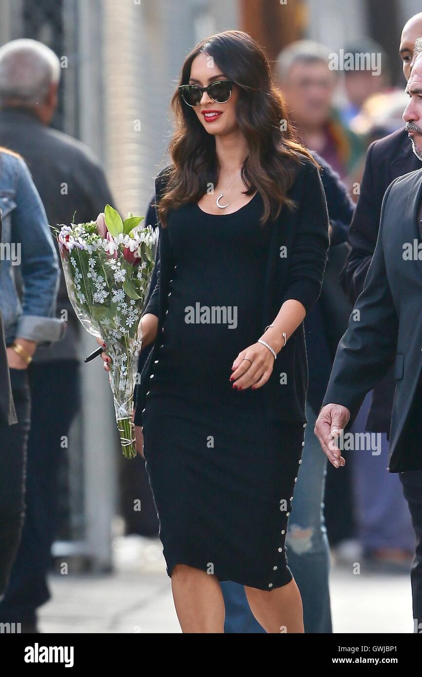 Megan Fox seen leaving the ABC studios after Jimmy Kimmel Live ...