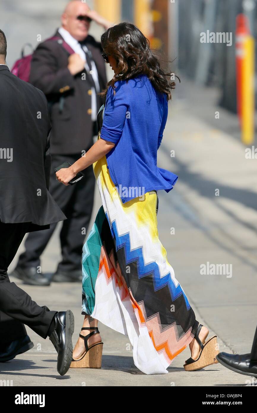 Megan Fox seen arriving at the ABC studios for Jimmy Kimmel Live ...