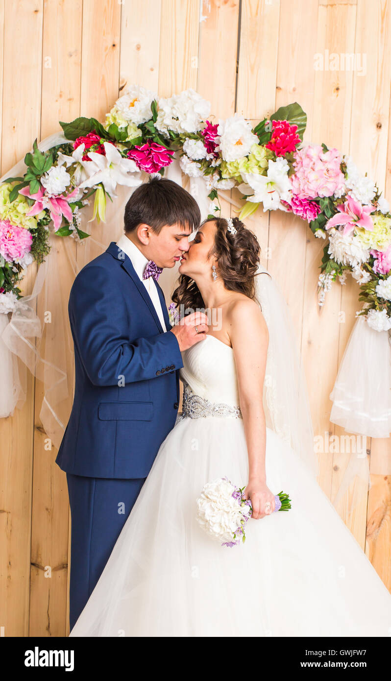 bride and groom wedding couple Stock Photo - Alamy