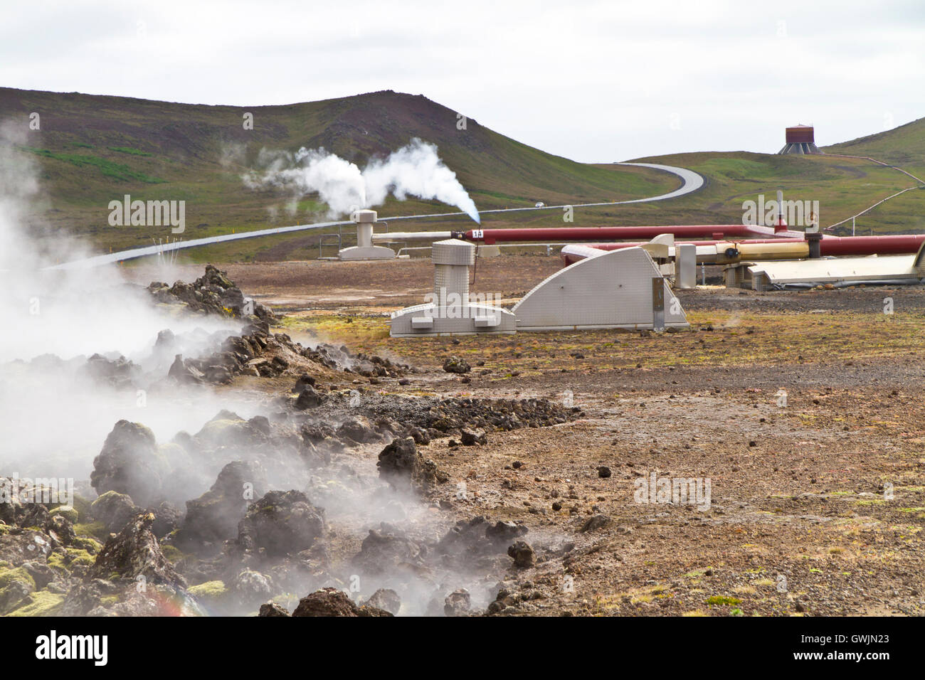 Hydro power plant iceland hi-res stock photography and images - Alamy