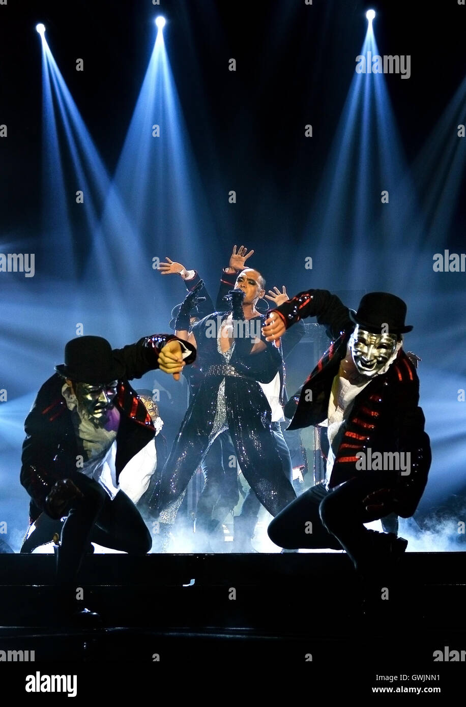 X-Factor arena live show tour Stock Photo - Alamy