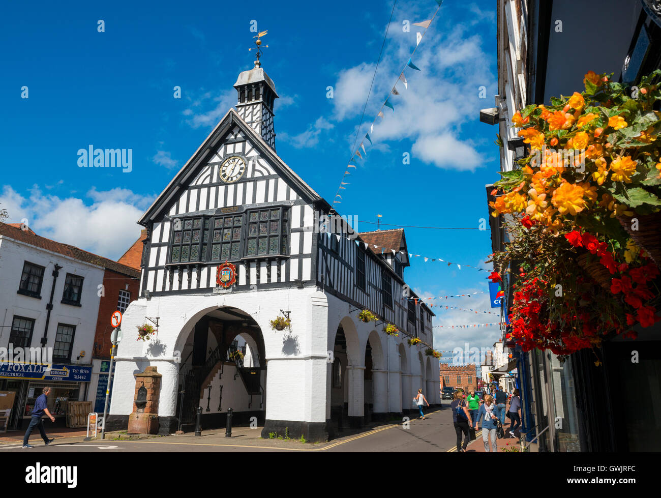 Bridgnorth town hall hi-res stock photography and images - Alamy
