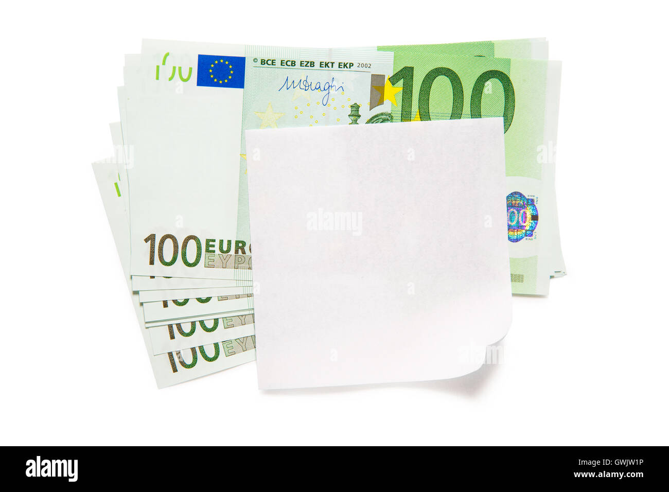 Euro currency one hundred Cut Out Stock Images & Pictures - Alamy
