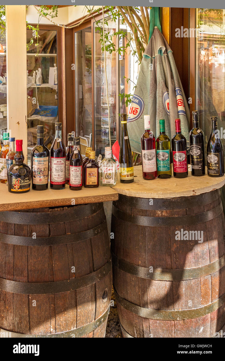 Wine village omodos hi-res stock photography and images - Alamy