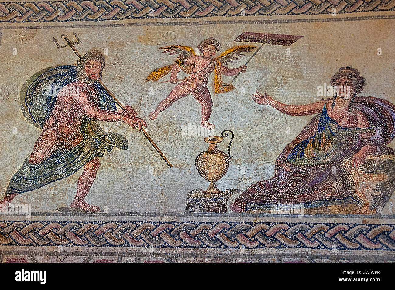 Villa of mosaics hi-res stock photography and images - Alamy