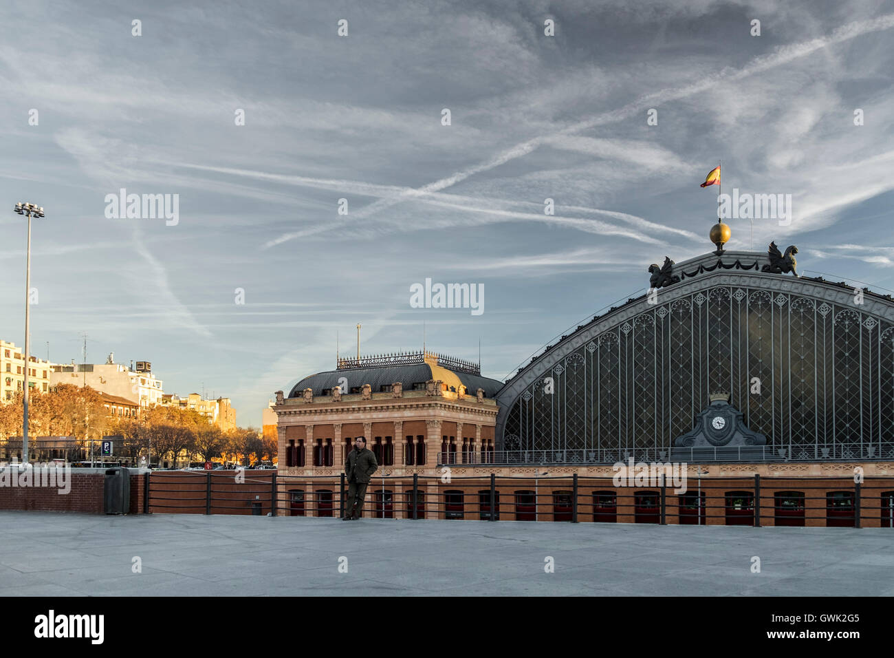 Atocha area, Madrid Stock Photo - Alamy