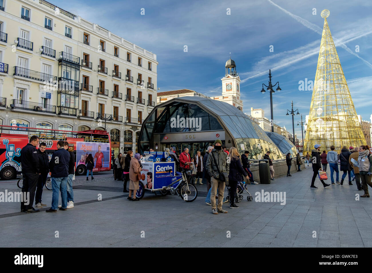City center of Madrid, Spain Stock Photo - Alamy