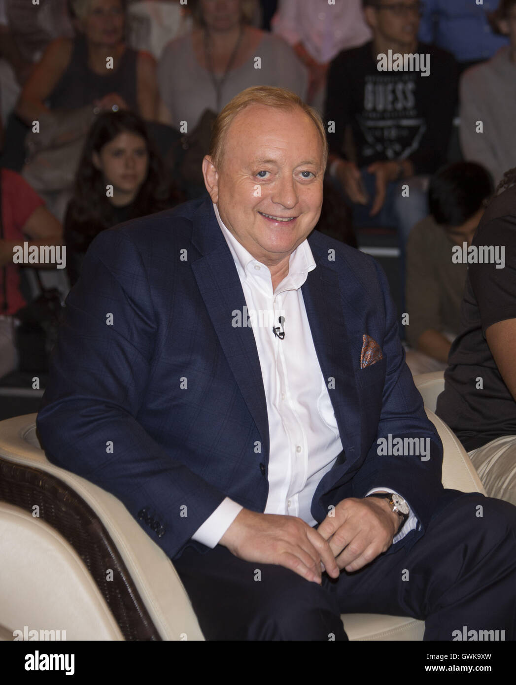 German ZDF TV Talkshow Markus Lanz at Fernsehmacher-Studio Featuring ...