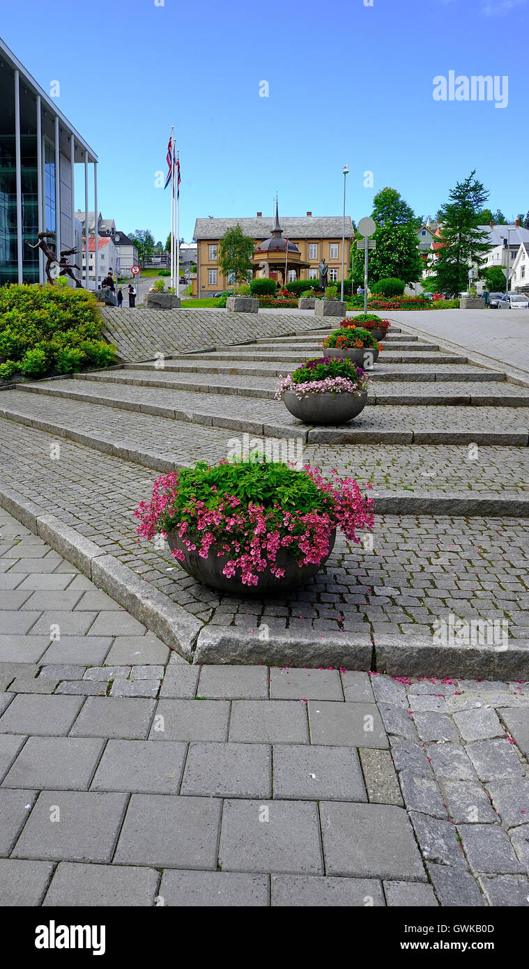 Plants for pavement planters hi-res stock photography and images - Alamy