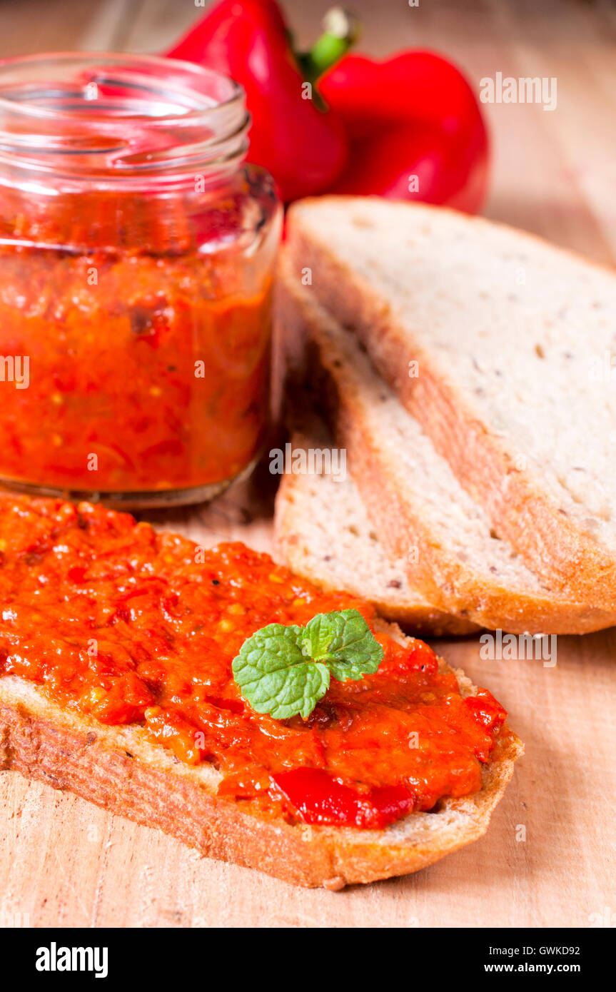 Homemade ajvar hi-res stock photography and images - Alamy