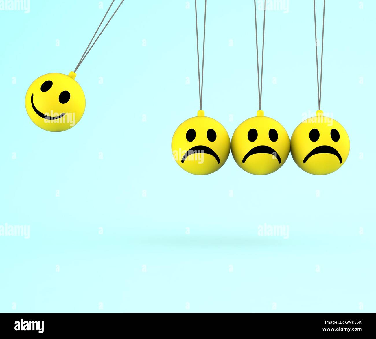 Happy face sad face hi-res stock photography and images - Alamy