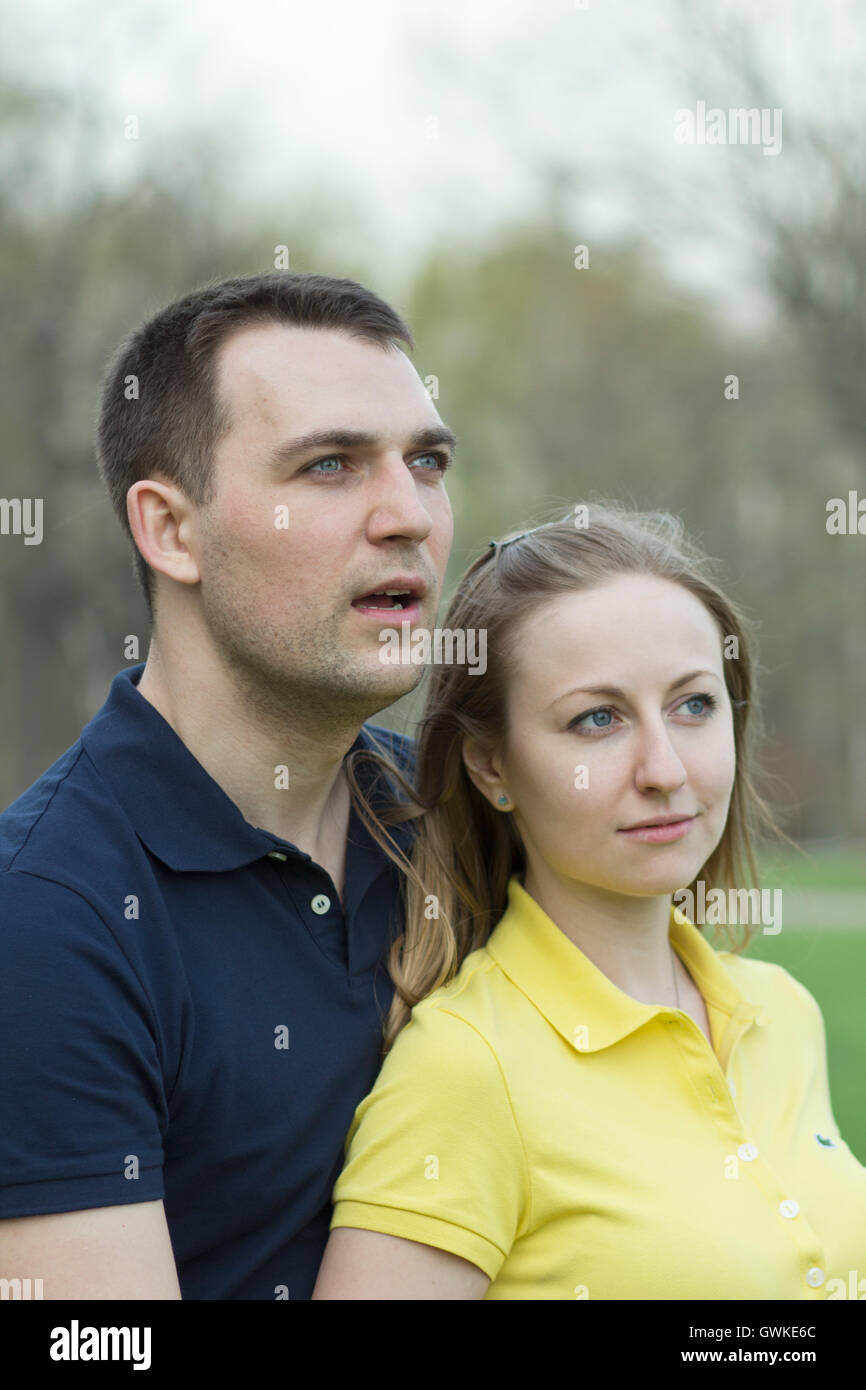happy young couple Stock Photo - Alamy