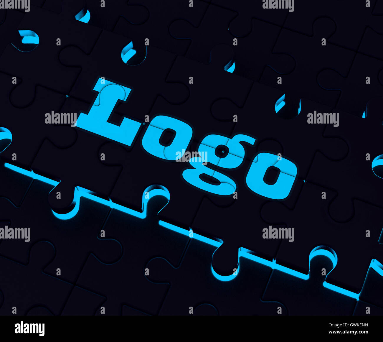 Logo Shows Label Symbols Illustration Emblem And Logos Stock Photo - Alamy