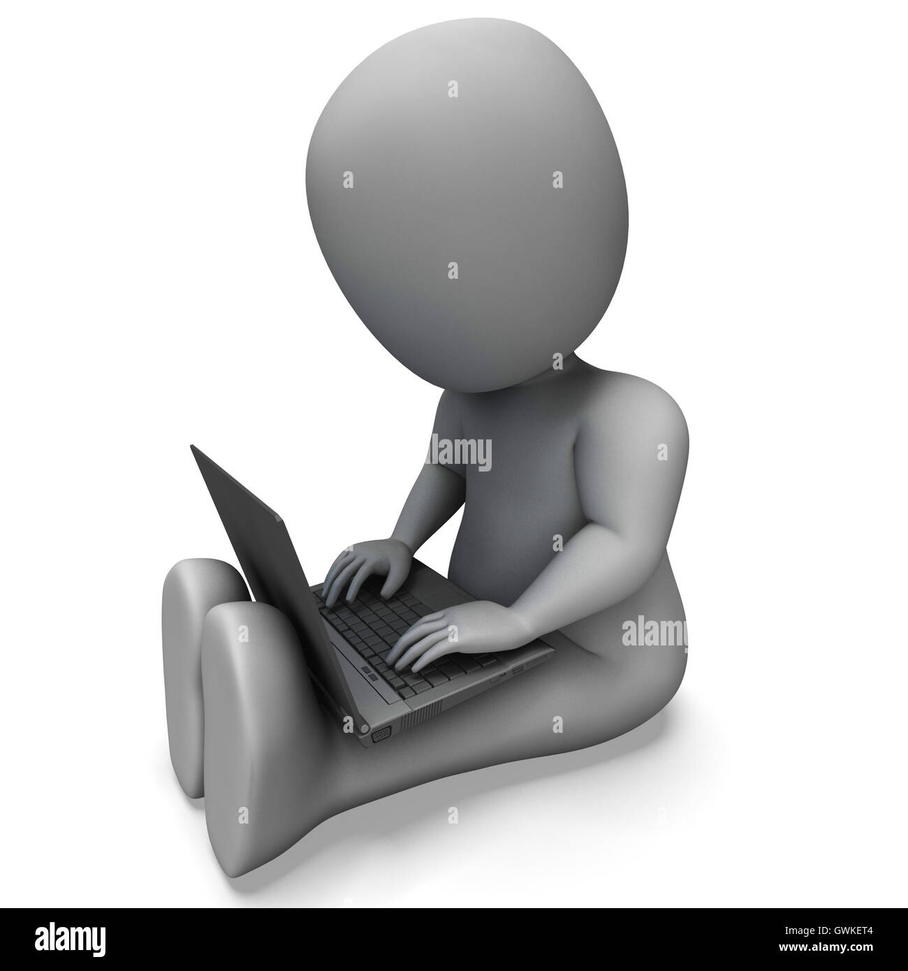 Laptop screen showing web Cut Out Stock Images & Pictures - Alamy