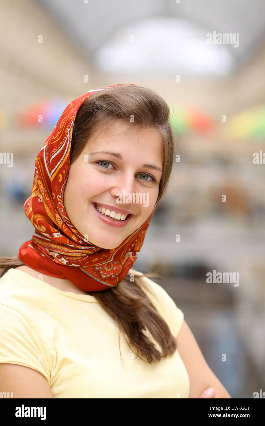 Beautiful Russian Girl Stock Photo - Alamy