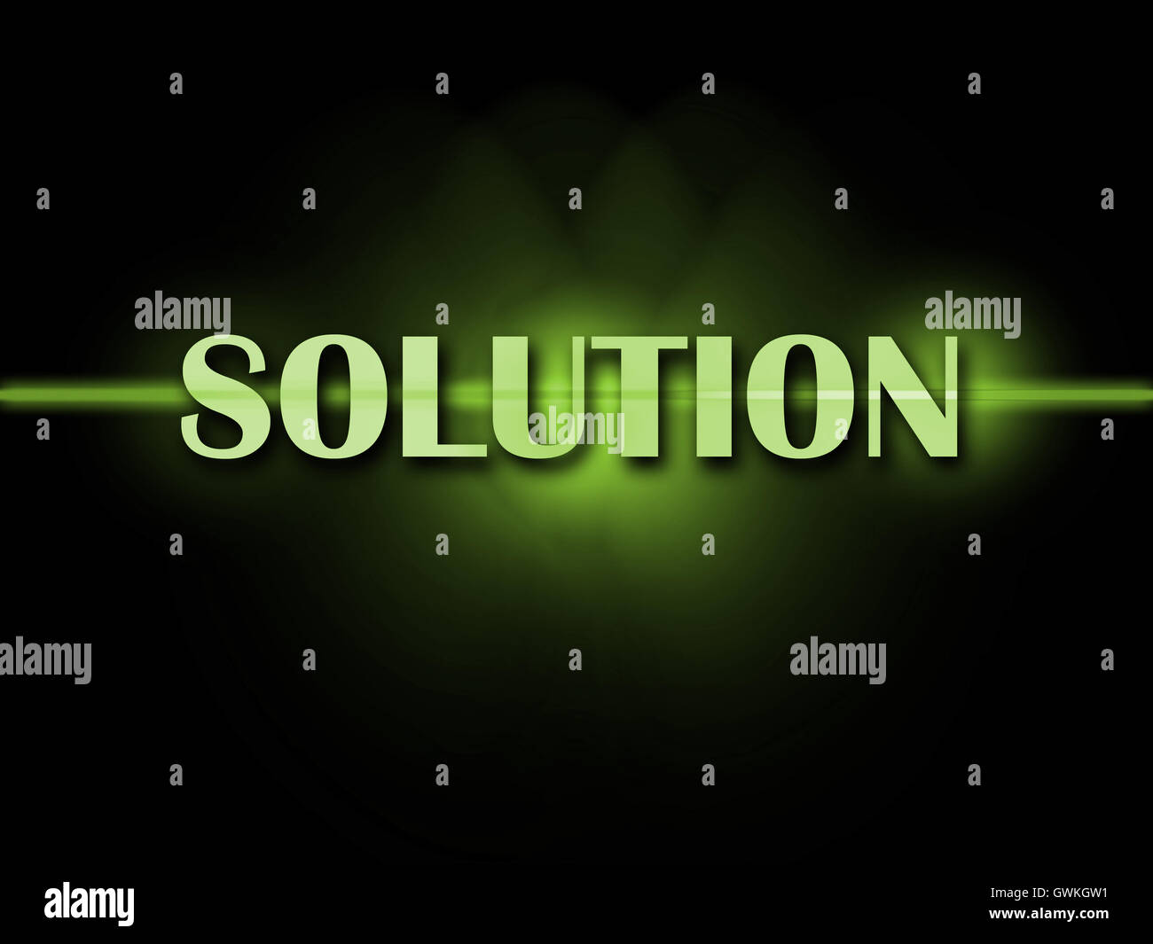 Solution Word Shows Resolve Resolution Solving And Solved Stock Photo ...