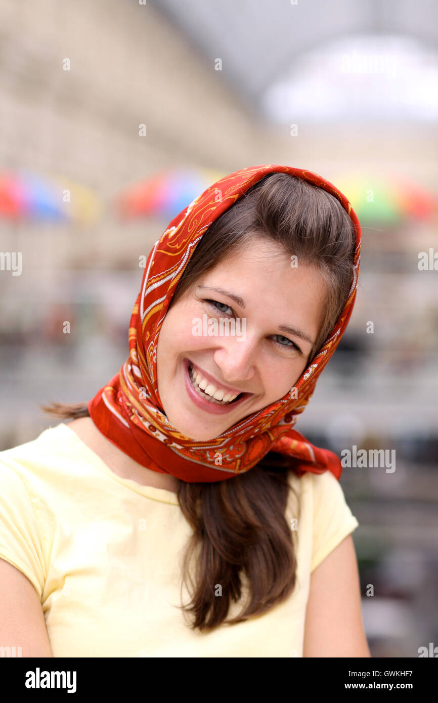 Beautiful Russian Girl Stock Photo - Alamy
