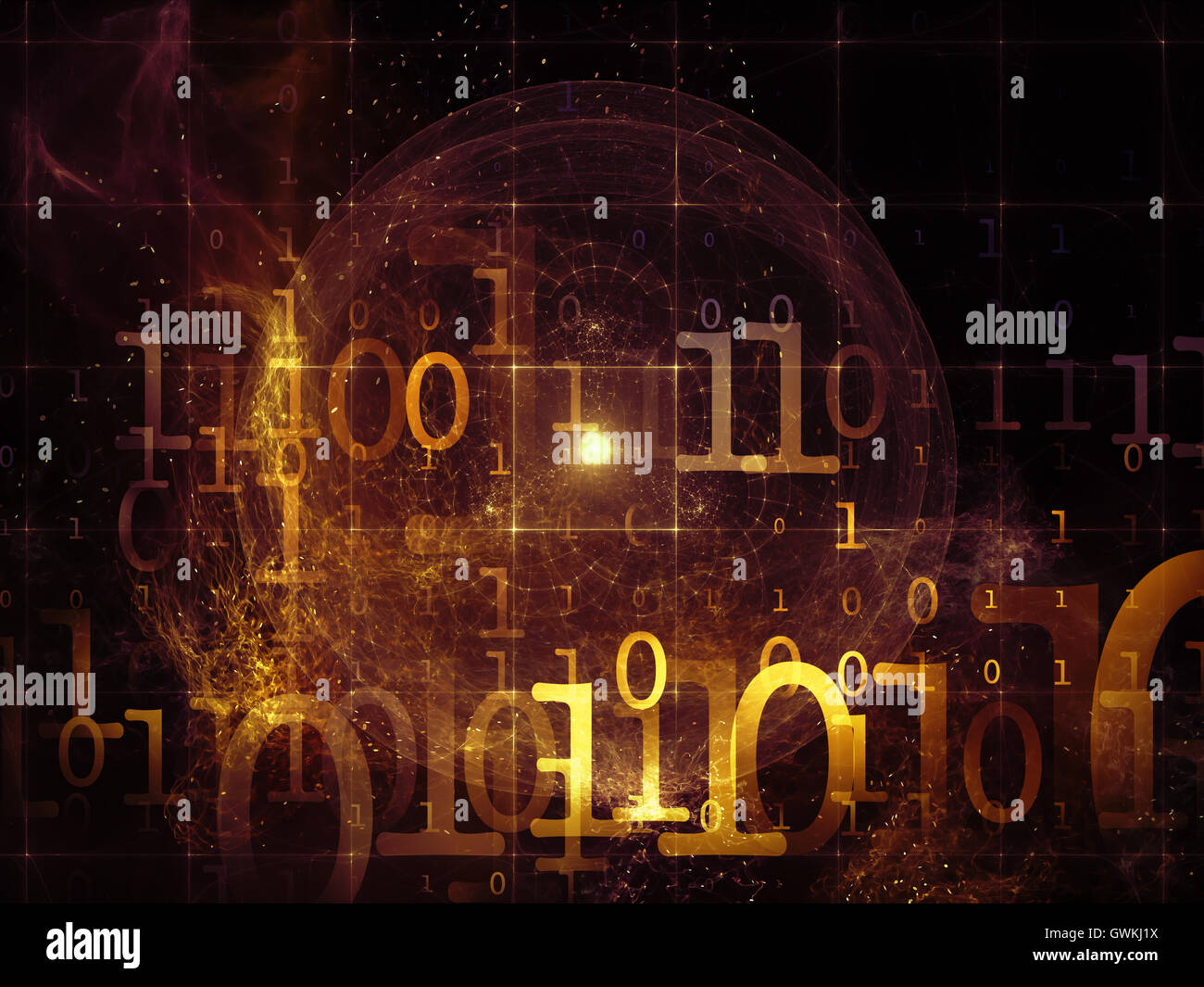 Depth of Numbers Stock Photo - Alamy