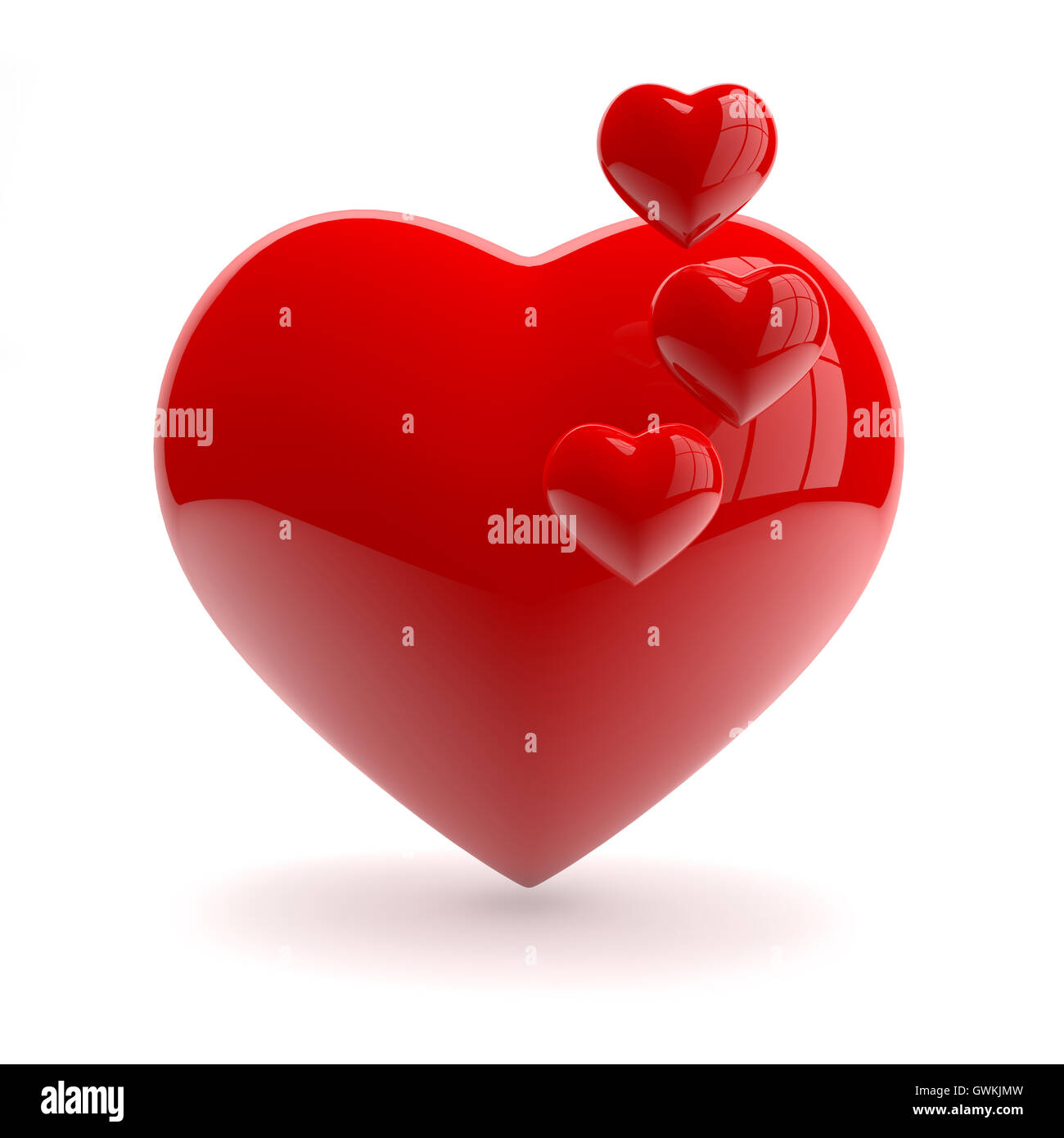 Heart in love Stock Photo - Alamy