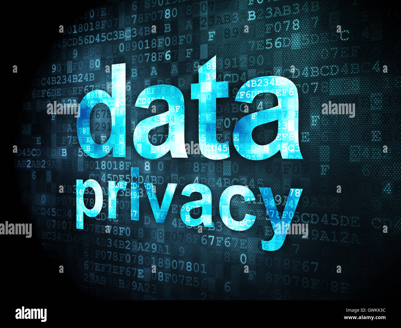 Protection concept: Data Privacy on digital background Stock Photo - Alamy