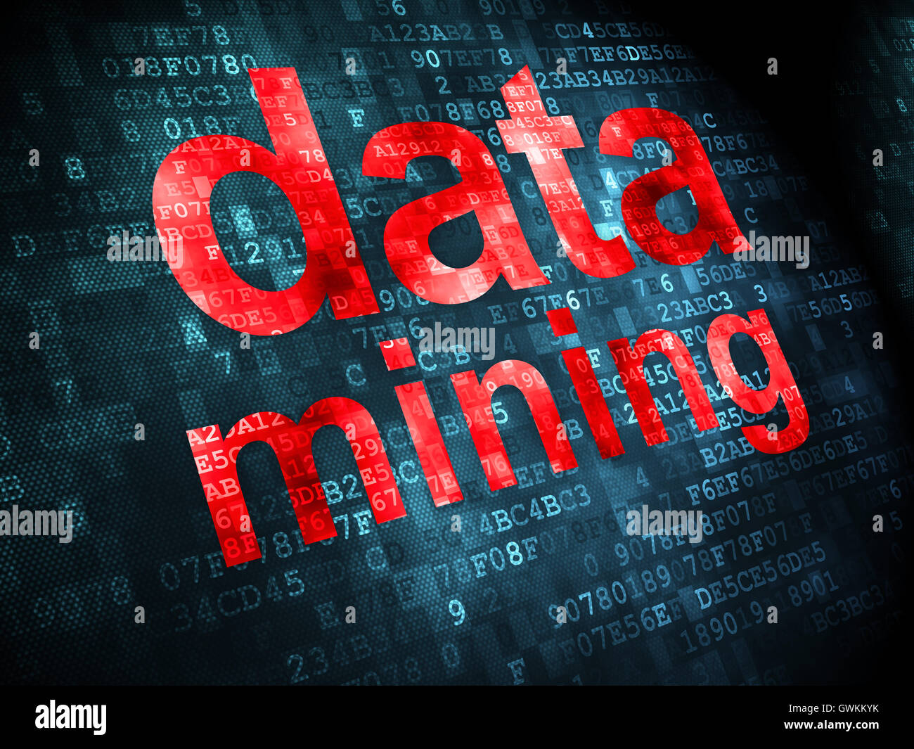 Information concept: Data Mining on digital background Stock Photo - Alamy