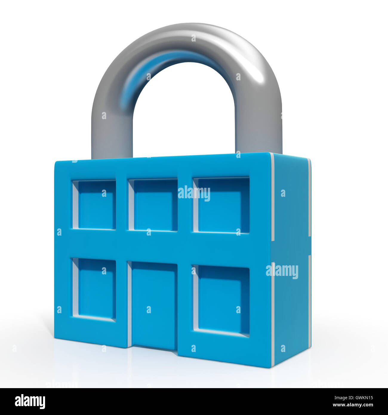 Home security padlock system hi-res stock photography and images - Alamy