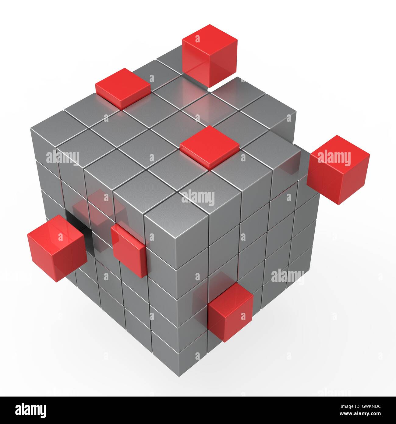 Incomplete Puzzle Showing Repair Or Completion Stock Photo - Alamy