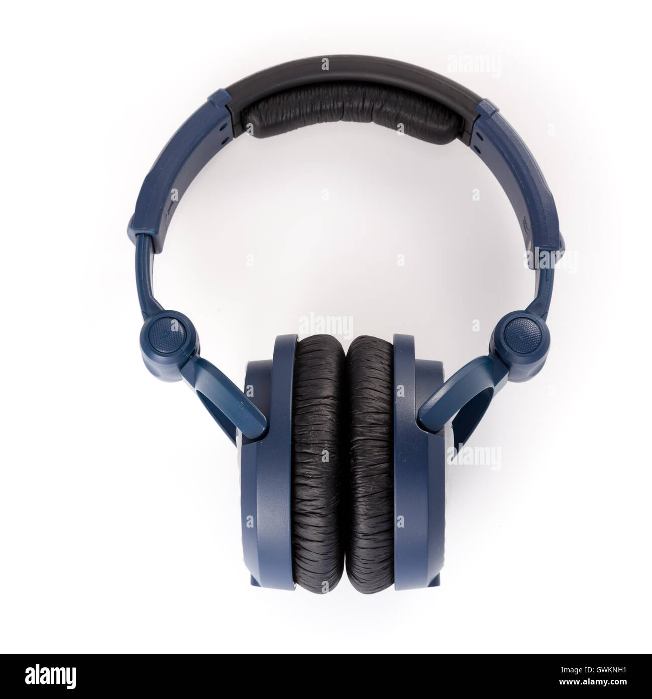 headphones isolated on a white background Stock Photo - Alamy