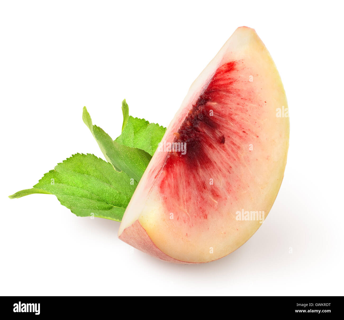 Peach cross section hi-res stock photography and images - Alamy