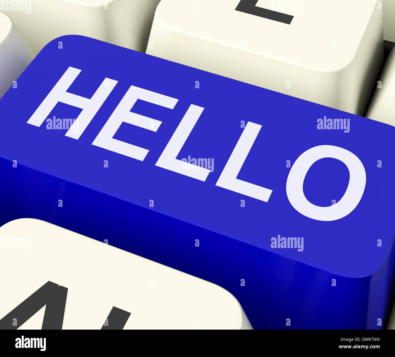 Welcome greet hi-res stock photography and images - Alamy
