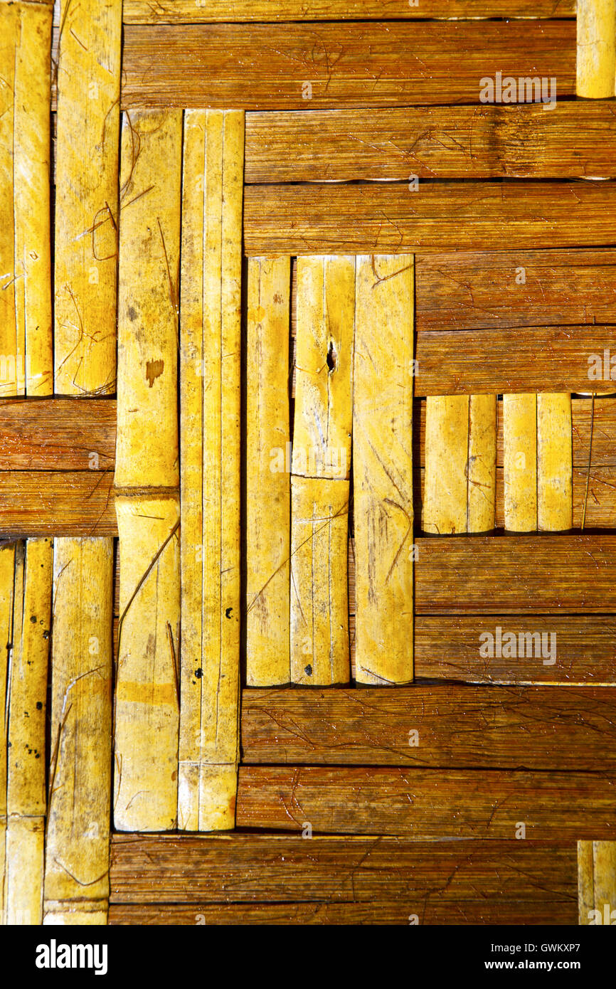 thailand abstract cross bamboo in the temple kho phangan bay asia and ...