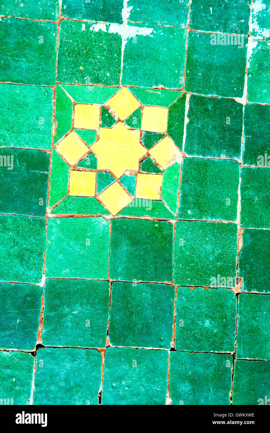 abstract morocco in africa tile the colorated pavement background ...