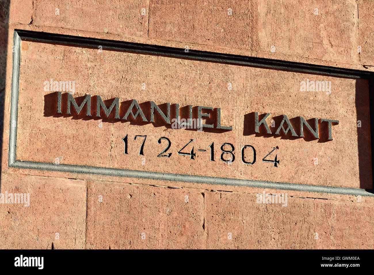 Tomb of the German philosopher Immanuel Kant near The Cathedral ...