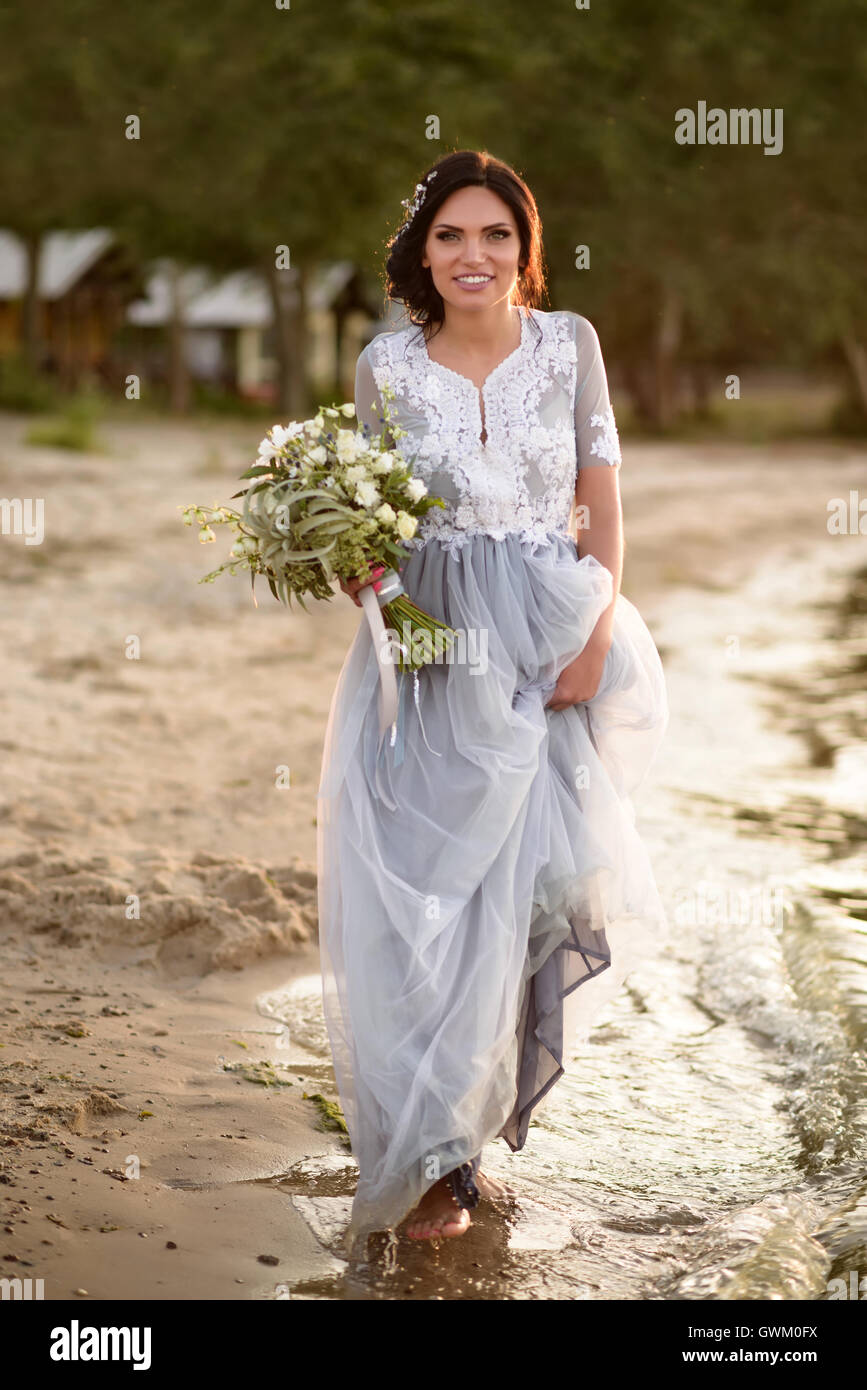 Bride face closeup hi-res stock photography and images - Alamy