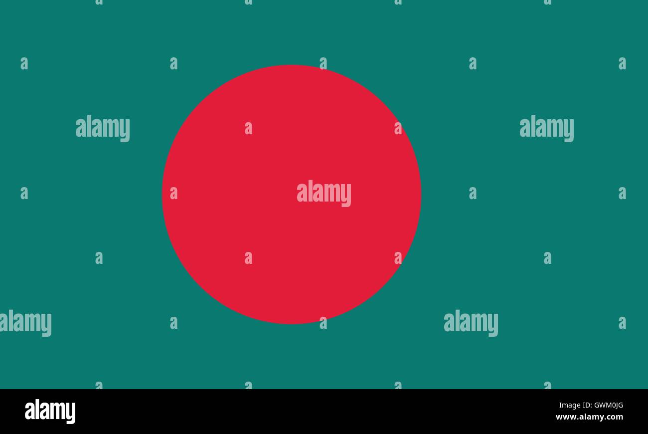 Bangladesh flag, official colors and correct proportion, accurate ...