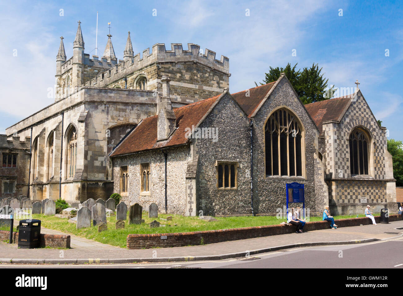 Saint michael's church basingstoke hi-res stock photography and images ...