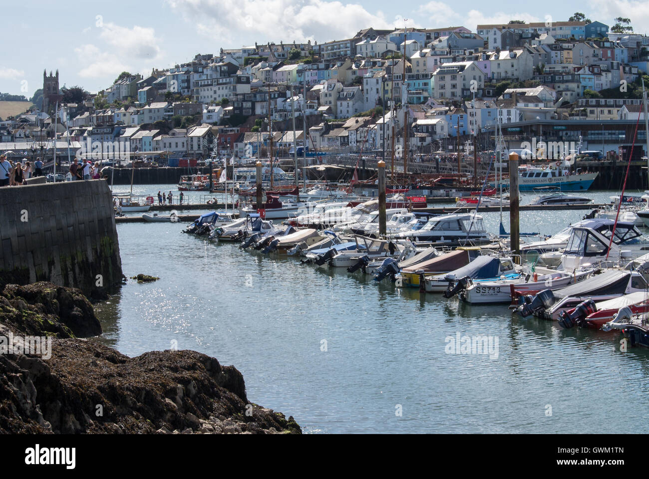 Brixham Houses High Resolution Stock Photography and Images - Alamy