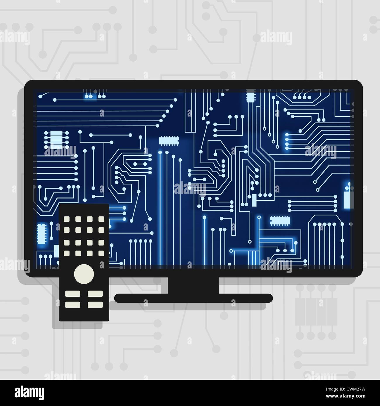 Engine showing connection Stock Vector Images - Alamy